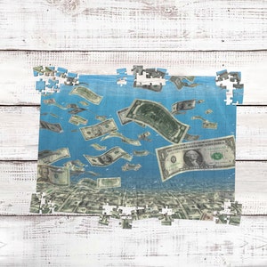 3d Money Puzzle, Floating Money, Water, Game Fun, Table Game, Family ...