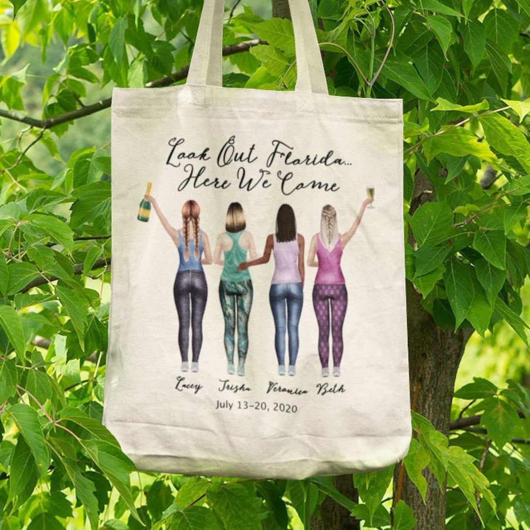 Girls Trip Tote Bag Best Friends Bag Girlfriends Gift - Etsy