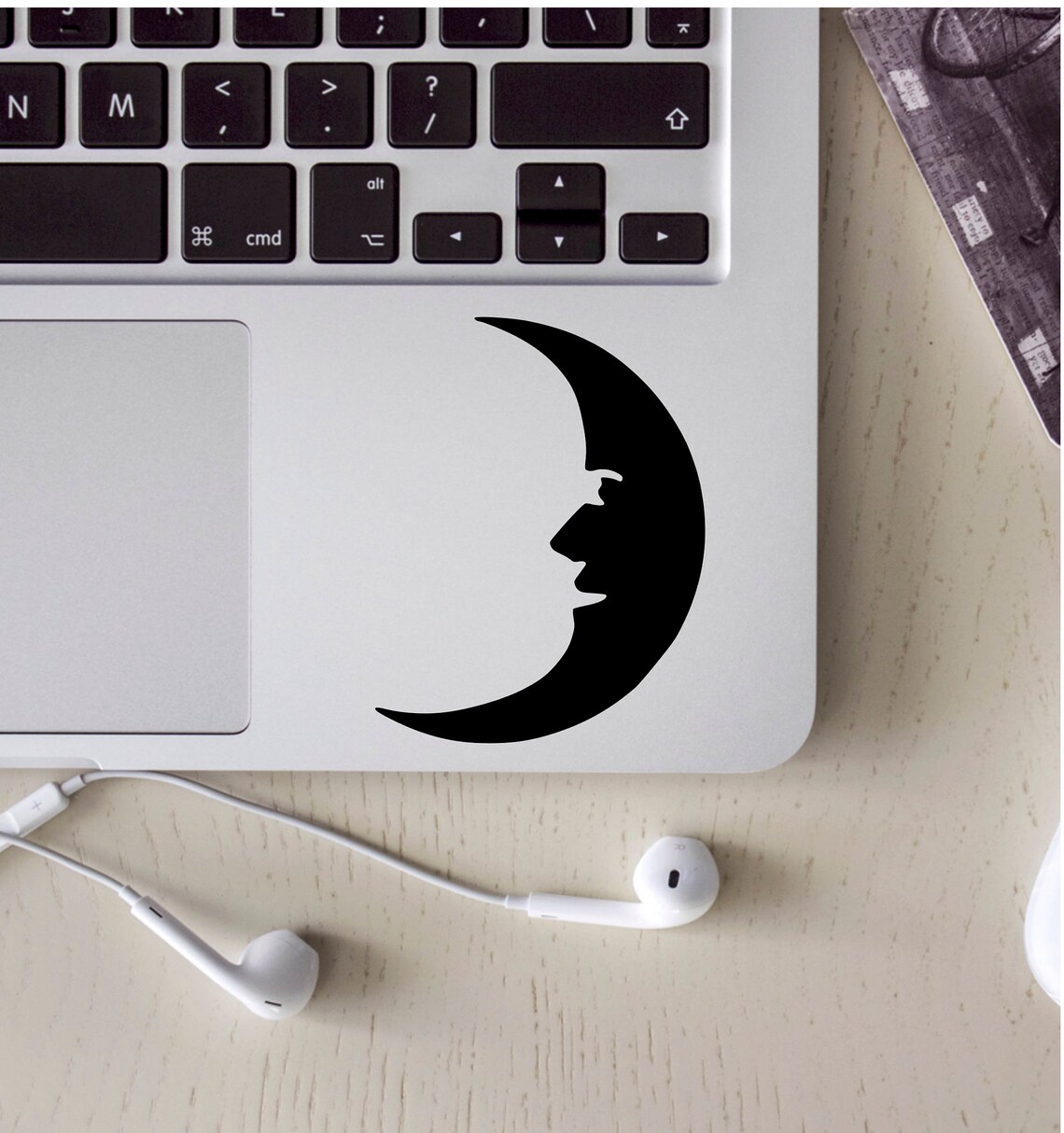 Celestial Decals Laptop Decals Moon Decal Sun Decal Moon | Etsy