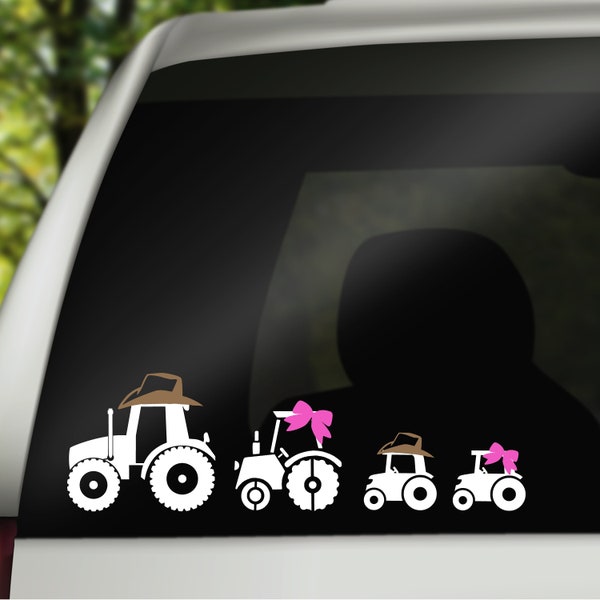 Tractor Window Stickers - Etsy