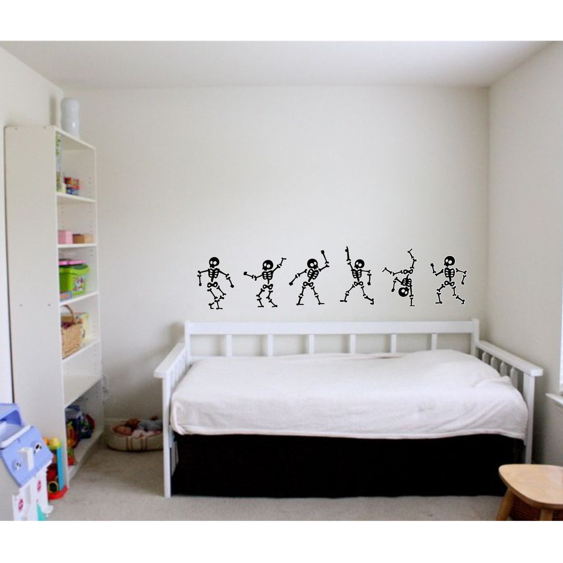 Halloween Wall Decal Dancing Skeletons Skeleton Wall Decor - Etsy
