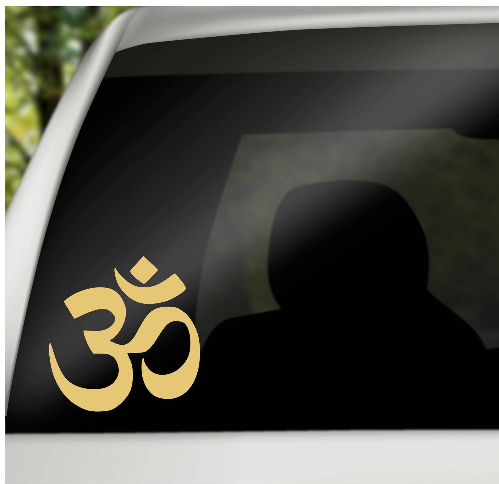 Om Car Window Decal Car Window Decal Om Window Decal Car | Etsy