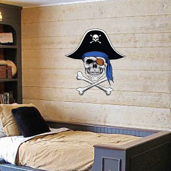Pirate Wall Decals - Etsy