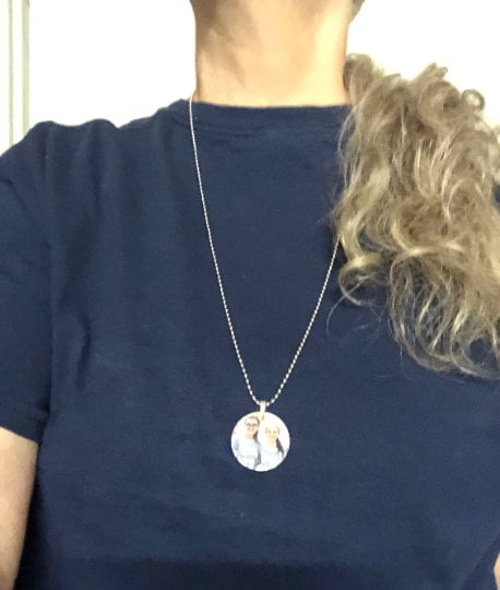 Photo Pendant Necklace Charm Photo Jewelry Personalized | Etsy