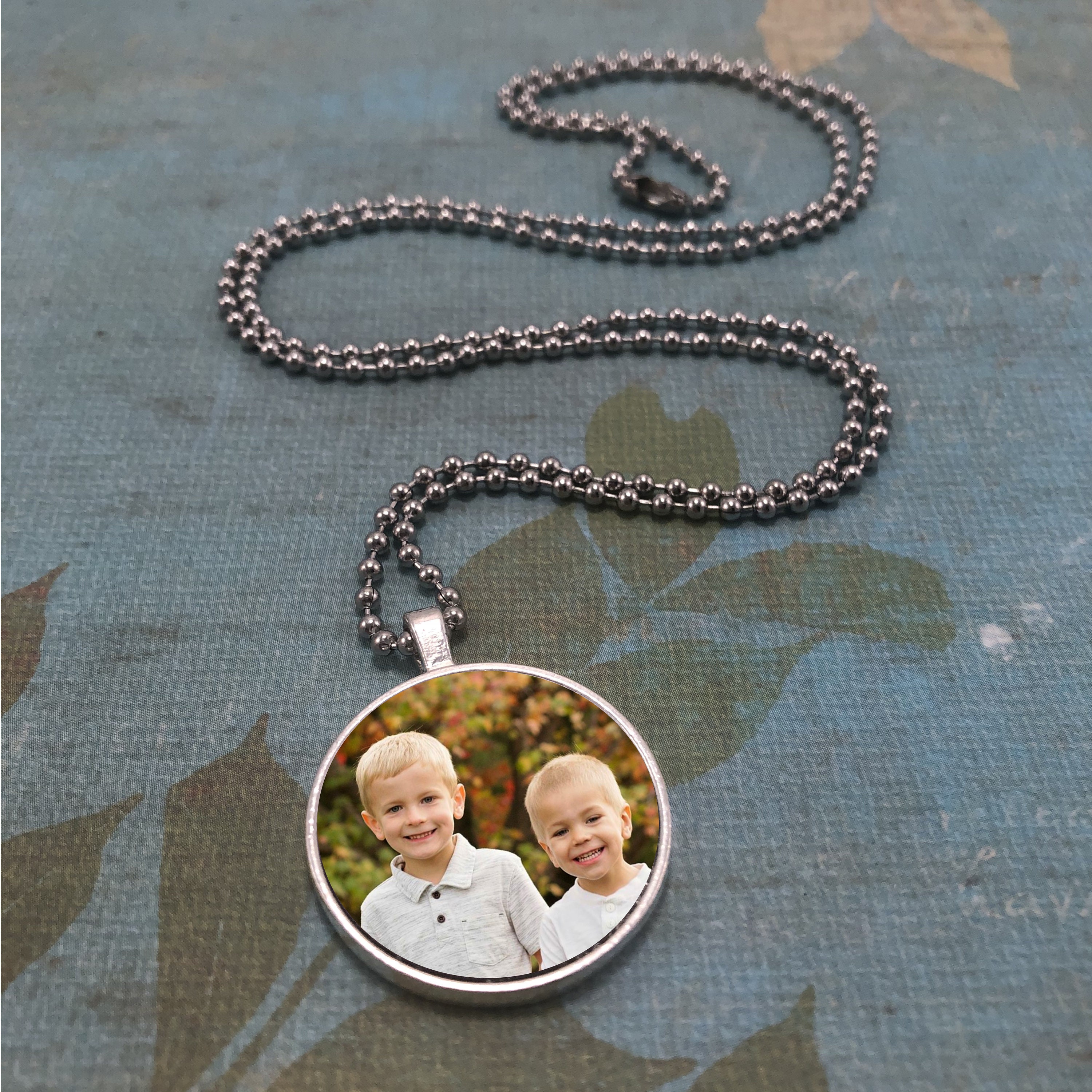 Photo Pendant Necklace Charm Photo Jewelry Personalized | Etsy