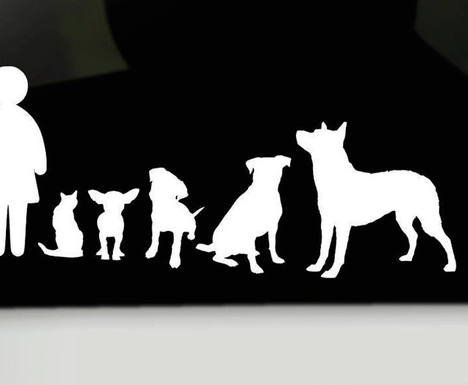 Car Decals, Dog Car Decal, Family Car Decal, Family Car Stickers, Car ...