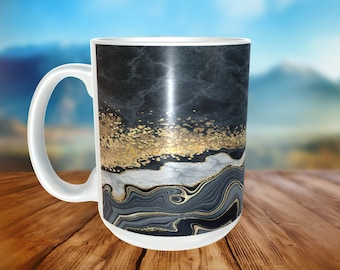 Geode Coffee Mug - Etsy