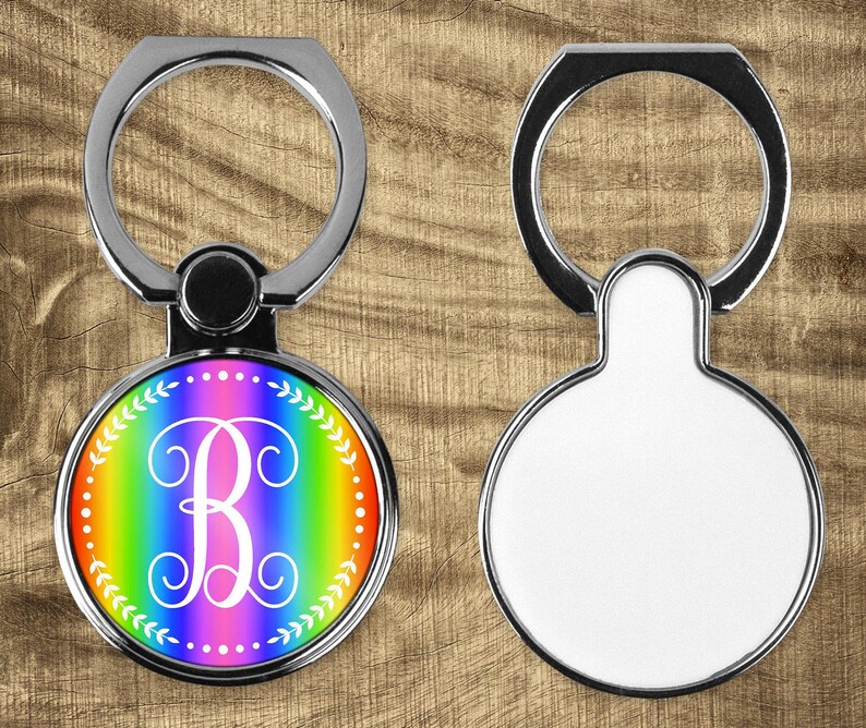 Custom Monogram Ring Phone Stand Cell Phone Kickstand Finger | Etsy