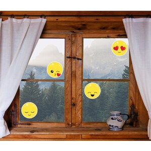 Emoji Wall Decals, Fabric Wall Decals, Kids Wall Decals, Playroom Wall ...
