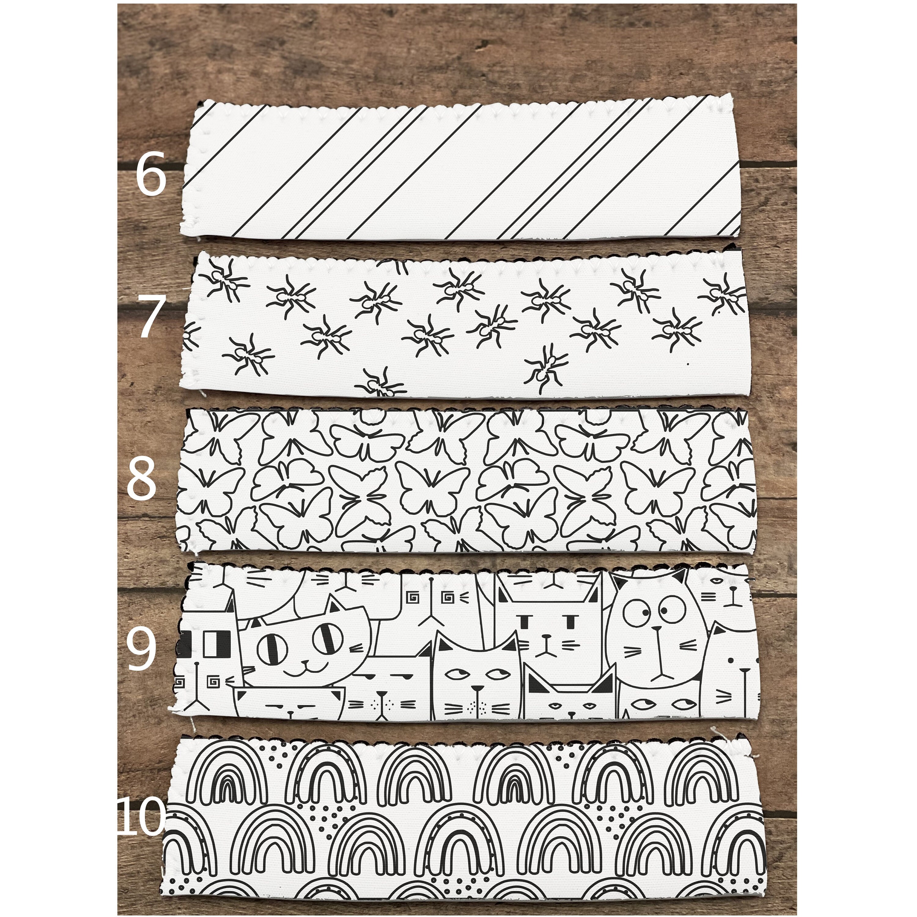 Popsicle Sleeves Kids Crafts Freezer Pop Wraps Ice Pop - Etsy