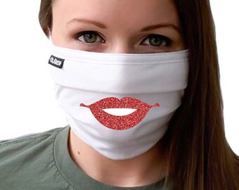 Funny Lips Face Mask - Etsy