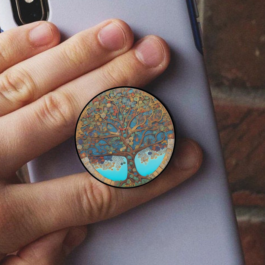 3D Phone Grip, Tree of Life Grip, Phone Holder Grip, Phone Accessories ...