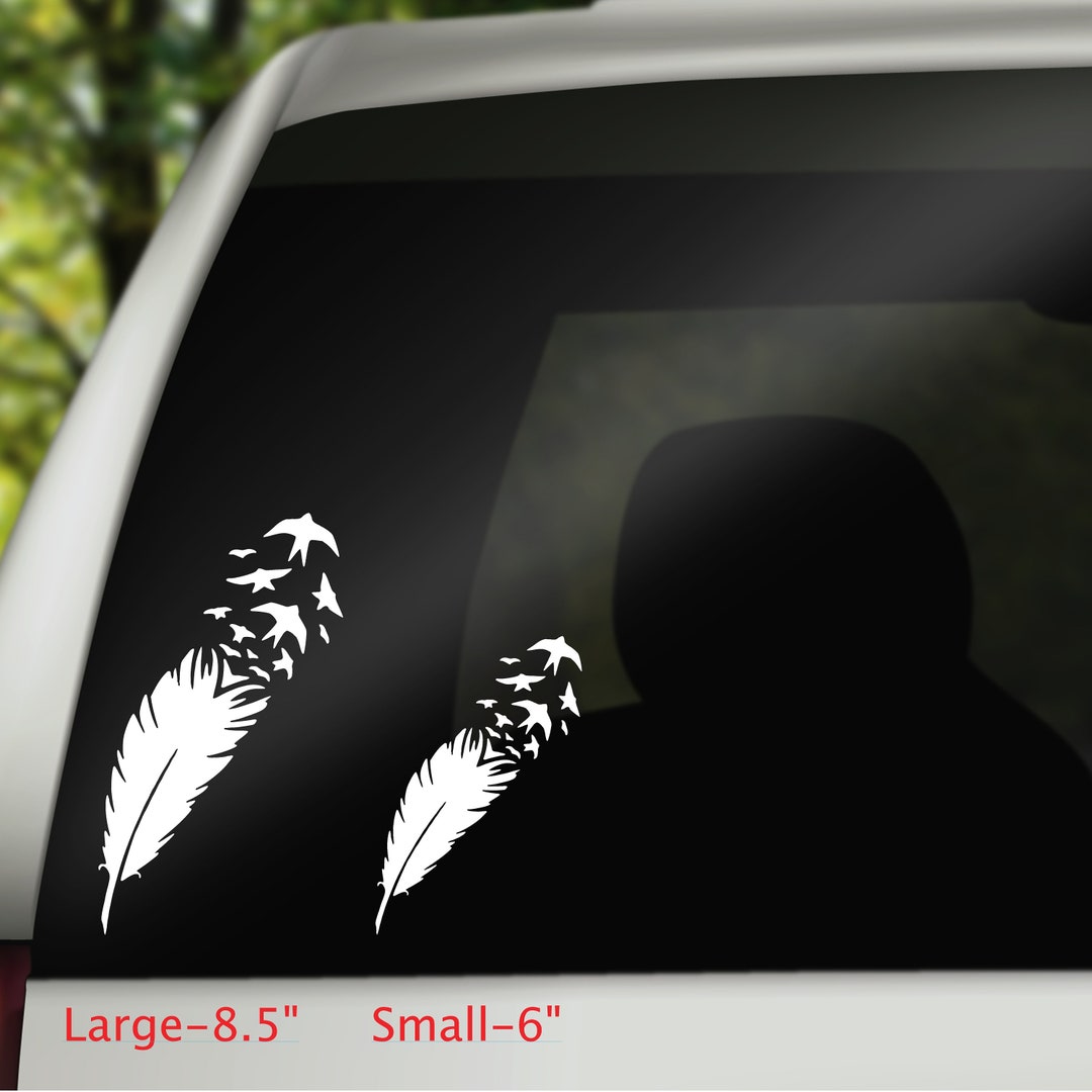 Birds of a Feather, Vinyl Decals, Car Window Sticker, Bumper Sticker ...