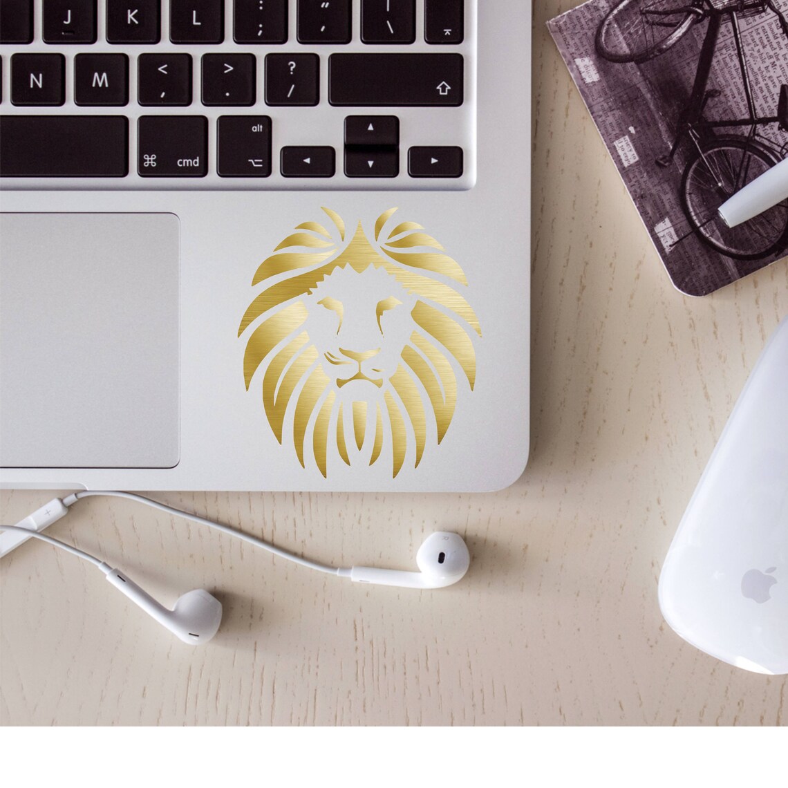 Laptop Lion Decal Lion Decal Lion Head Decal Computer - Etsy