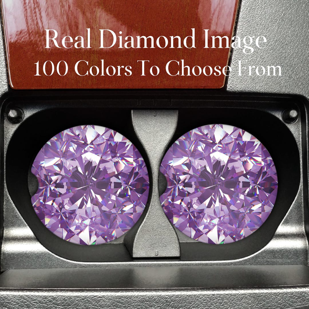 Sandstone Car Coaster Set: Diamond Image, 100 Colors - Etsy
