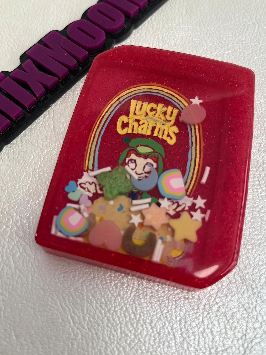 Lucky Charms Cereal Resin Shaker - Etsy