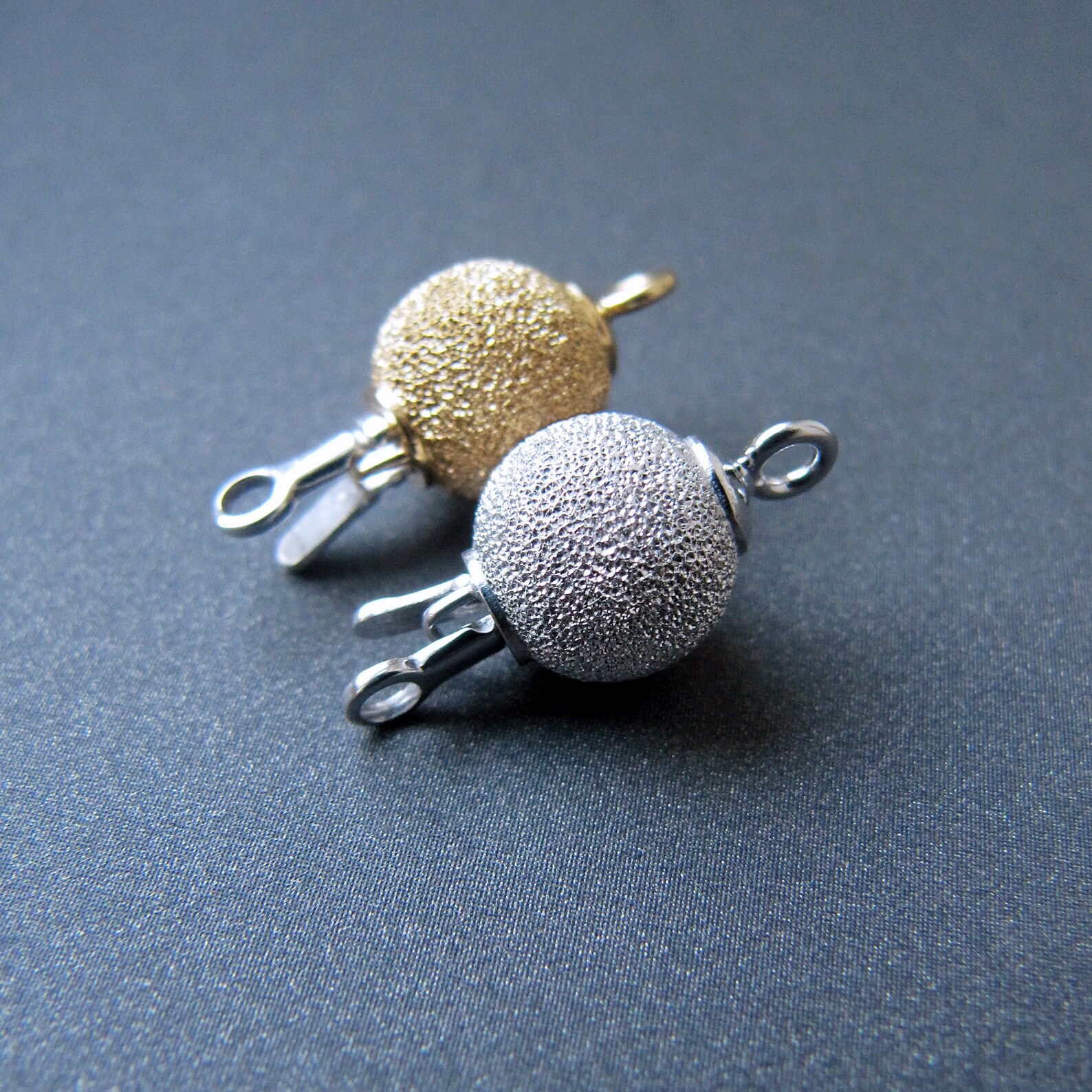 14k Gold Clasp 8mm Heavy Weight Solid 14 Carat White or - Etsy