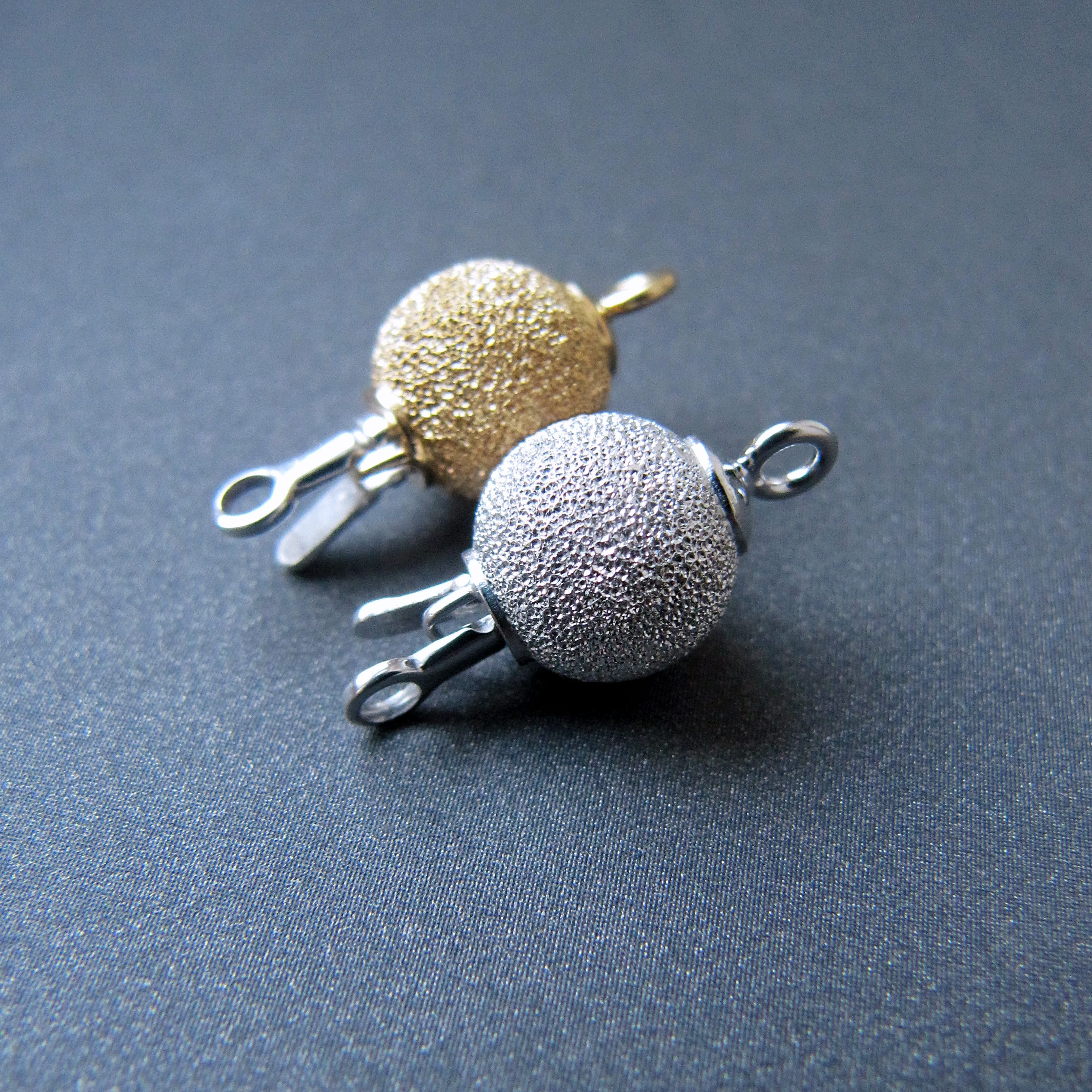 14k Gold Clasp 8mm Heavy Weight Solid 14 Carat White or - Etsy