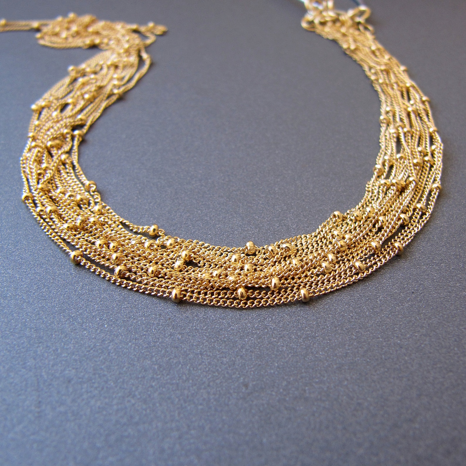 14k Gold Filled Satellite Chain 16 / 18 Inches Necklace - Etsy