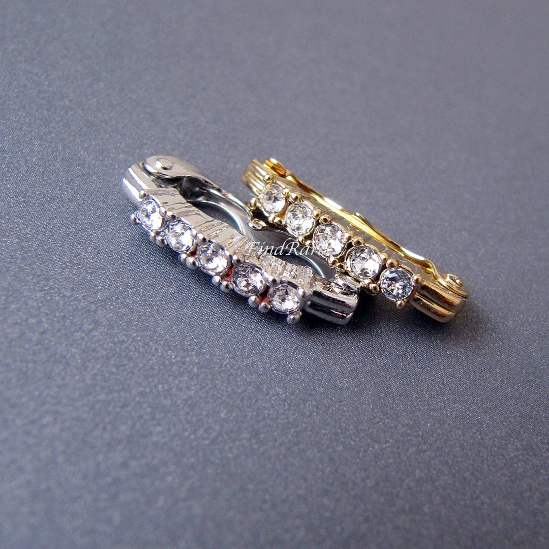 Pearl Shortener Bead Connector 20x3mm Gold / Platinum Plated Swarovski ...