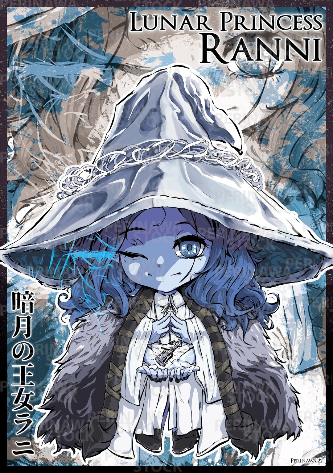 Ranni Elden Ring Print · the Witch · Dark Souls · Soulslike ...