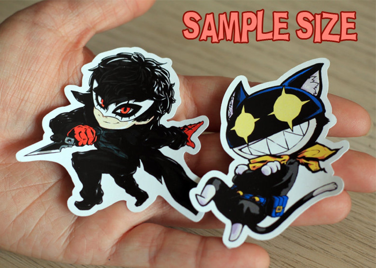 Persona Shin Megami Tensei SMT Stickers Joker Morgana Futaba | Etsy