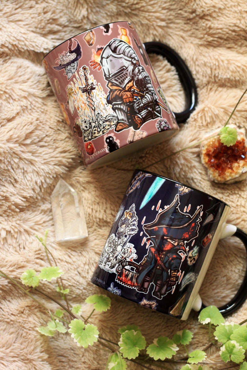 Taza Bloodborne Y Dark Souls Taza De Café Cozy Gifts - Etsy Canada