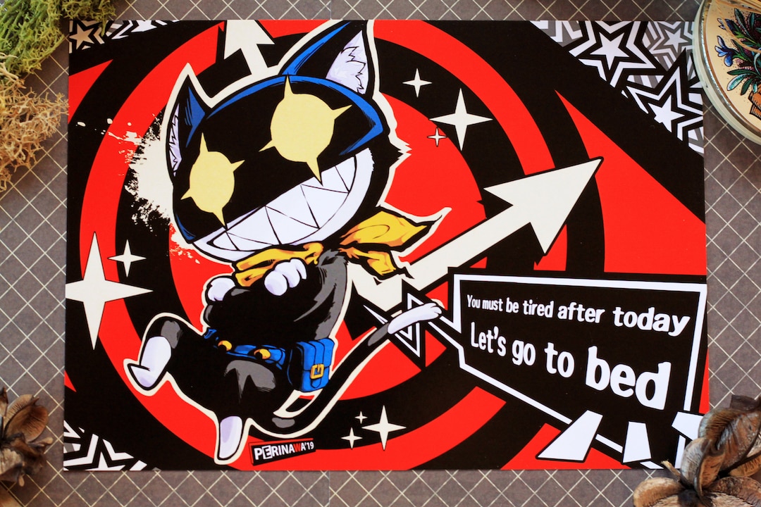 Morgana Persona 5 Print Phantom Thieves - Etsy