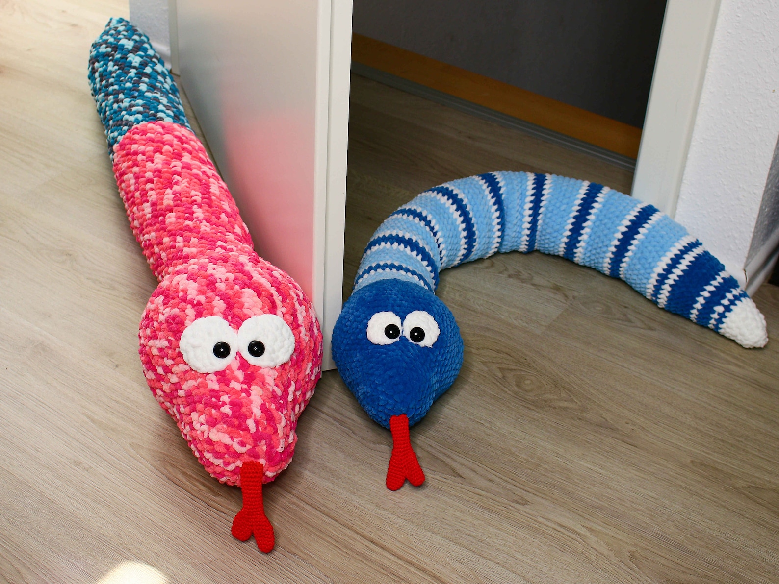 Crochet Pattern Draft Excluder Snake Deco Bolster - Etsy