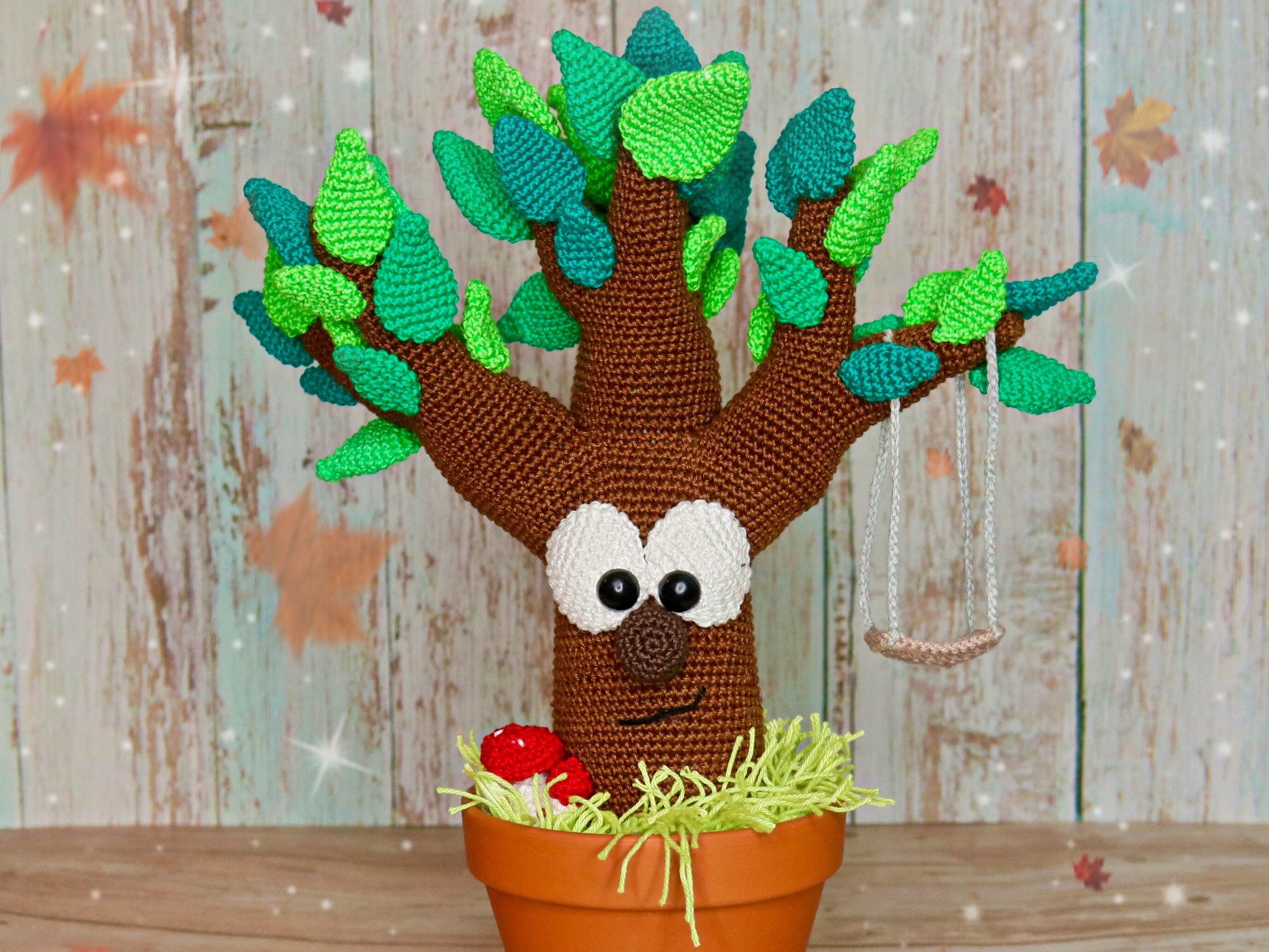 Crochet Pattern Decorative Magic Tree - Etsy