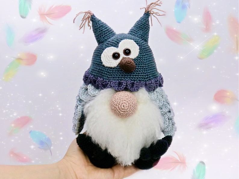 Crochet Pattern Fluffy Owl Imp | Etsy