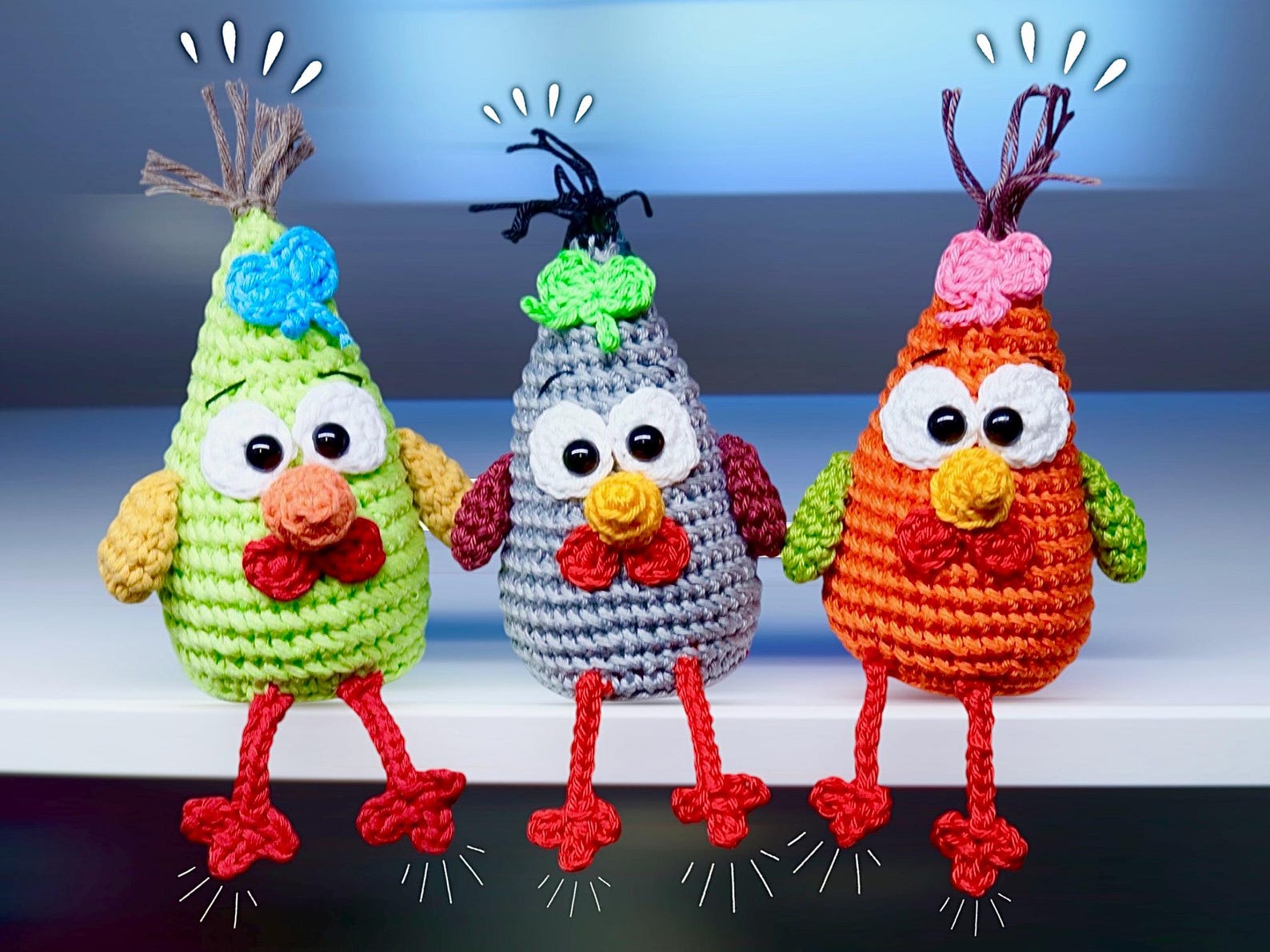 Crochet Pattern - the Chicken Peep Peep - Etsy