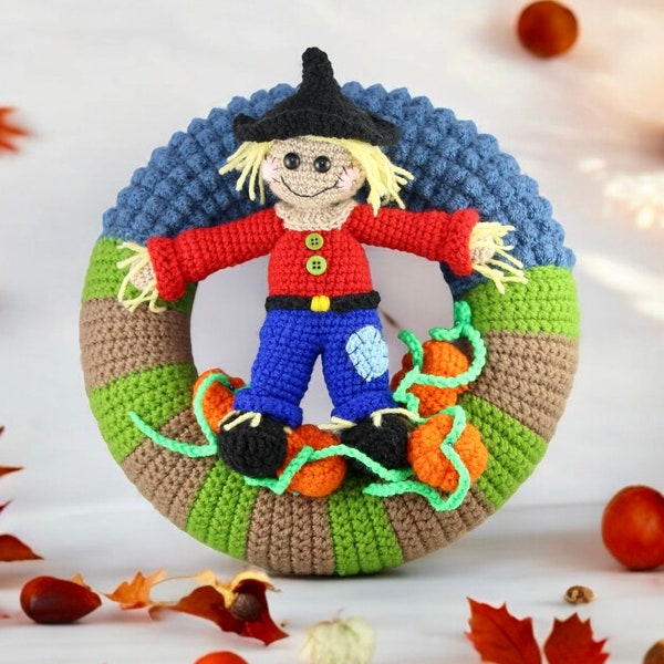 Scarecrow Wreath Kit - Etsy