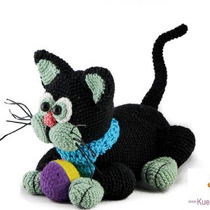 Crochet Pattern - Fluffy Cats - Etsy