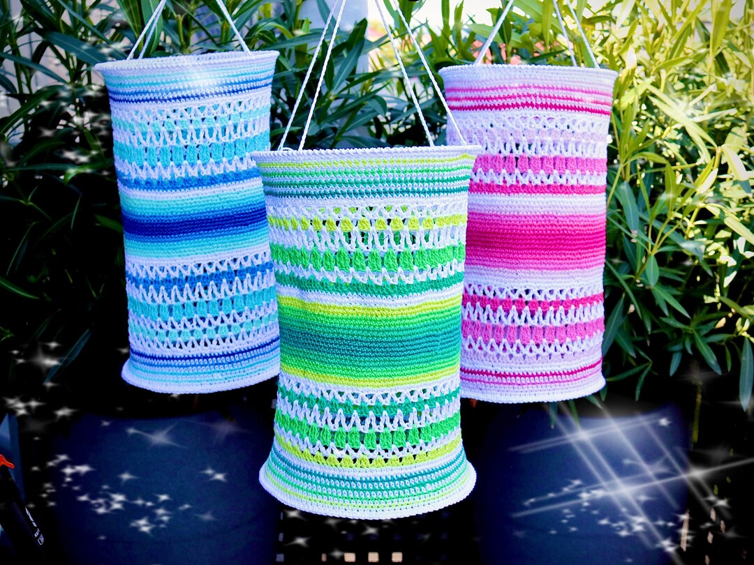 Crochet Pattern - Decorative Lantern - 2 Variants - Etsy