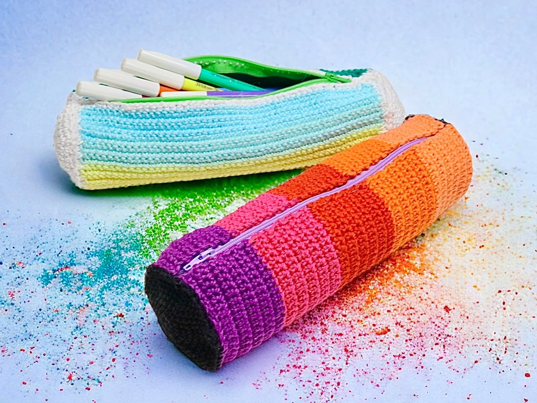 Crochet Pattern - Pencil Case/pen Box - Etsy