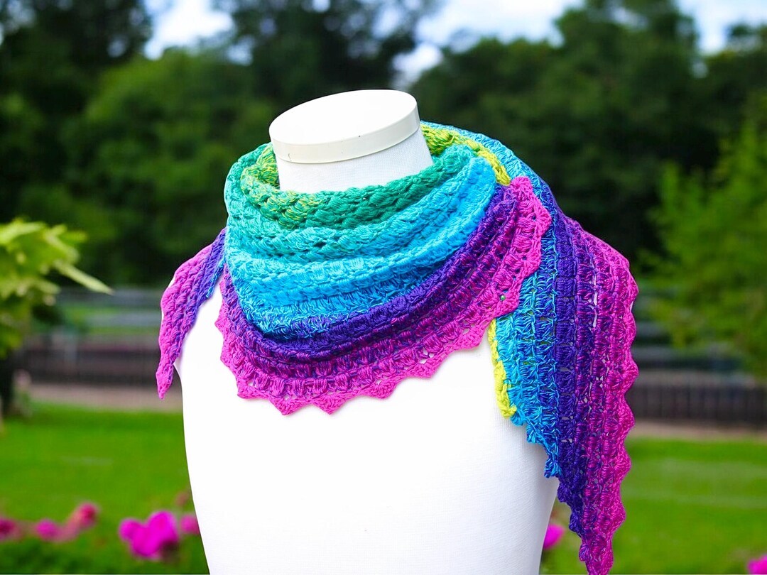 Crochet Pattern - Scarf Magic Mystery - Etsy