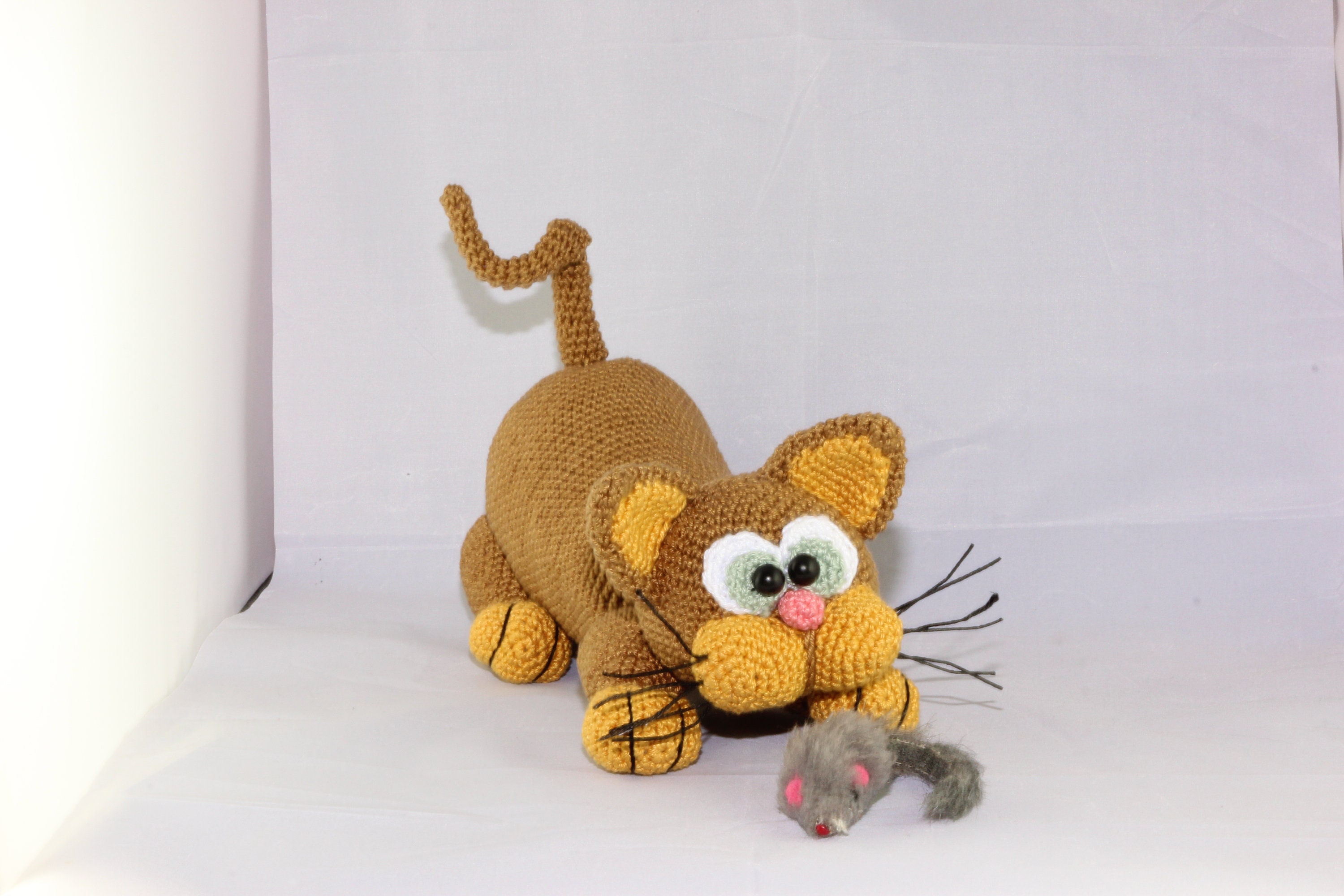 Crochet Pattern Fluffy Cats - Etsy Canada