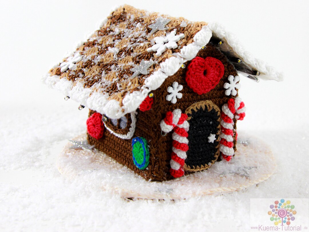 Crochet Pattern Gingerbread House - Etsy