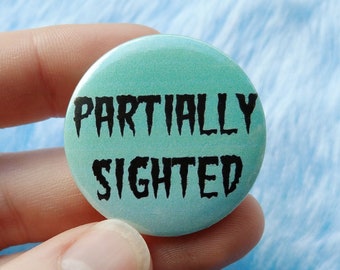 Partially Sighted - Etsy UK
