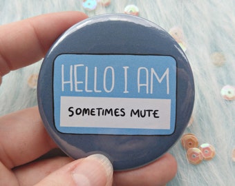 Hello I Am Badge | Etsy UK