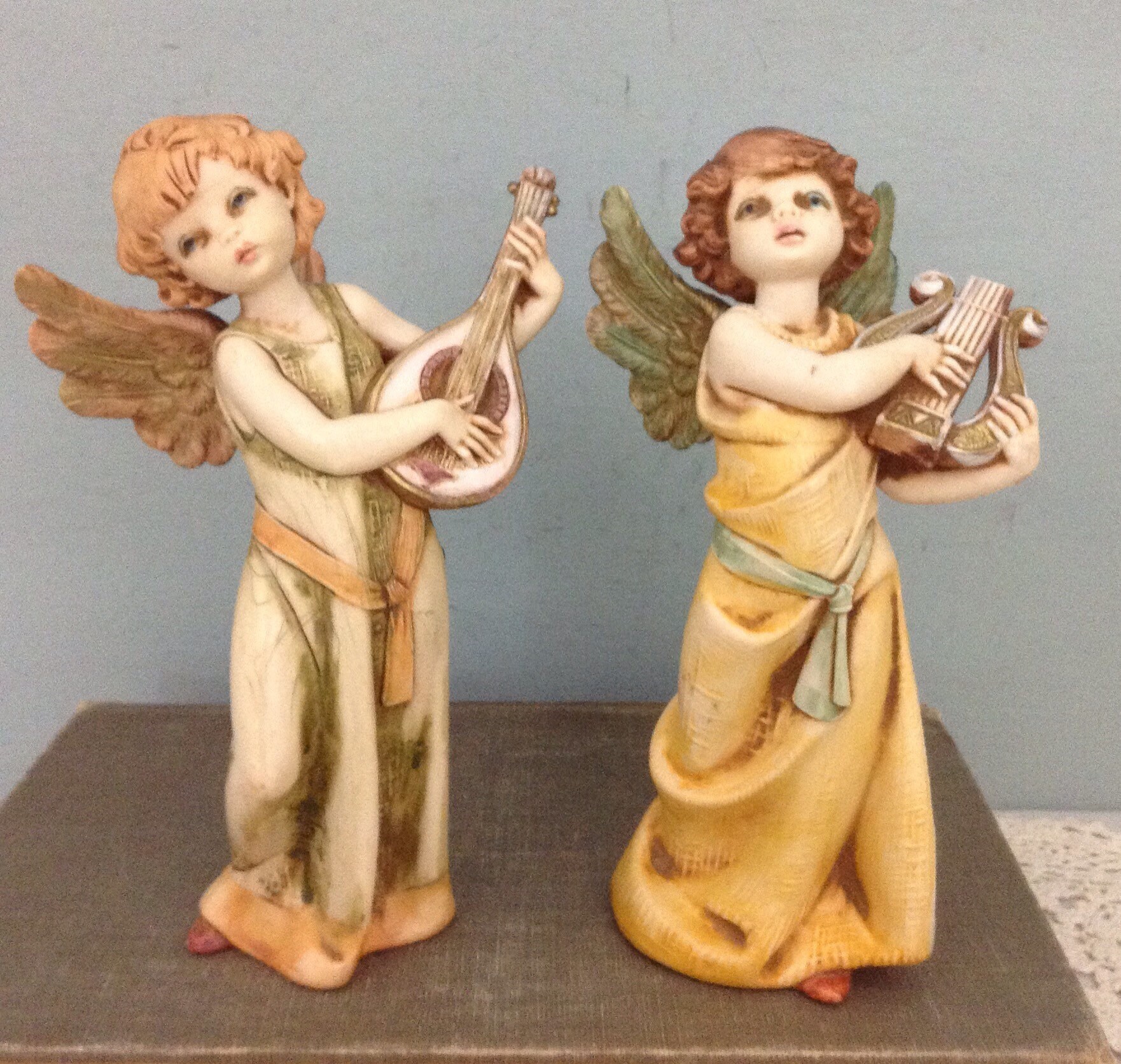 Depose Italy Angel Figurine Pair Fontanini Angel Figurine Set - Etsy