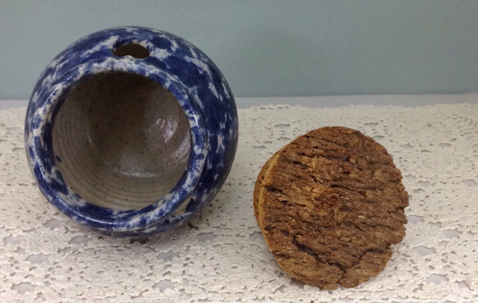 Salt Glaze Pottery Jar Potpourri Jar Potpourri Bowl Pottery - Etsy