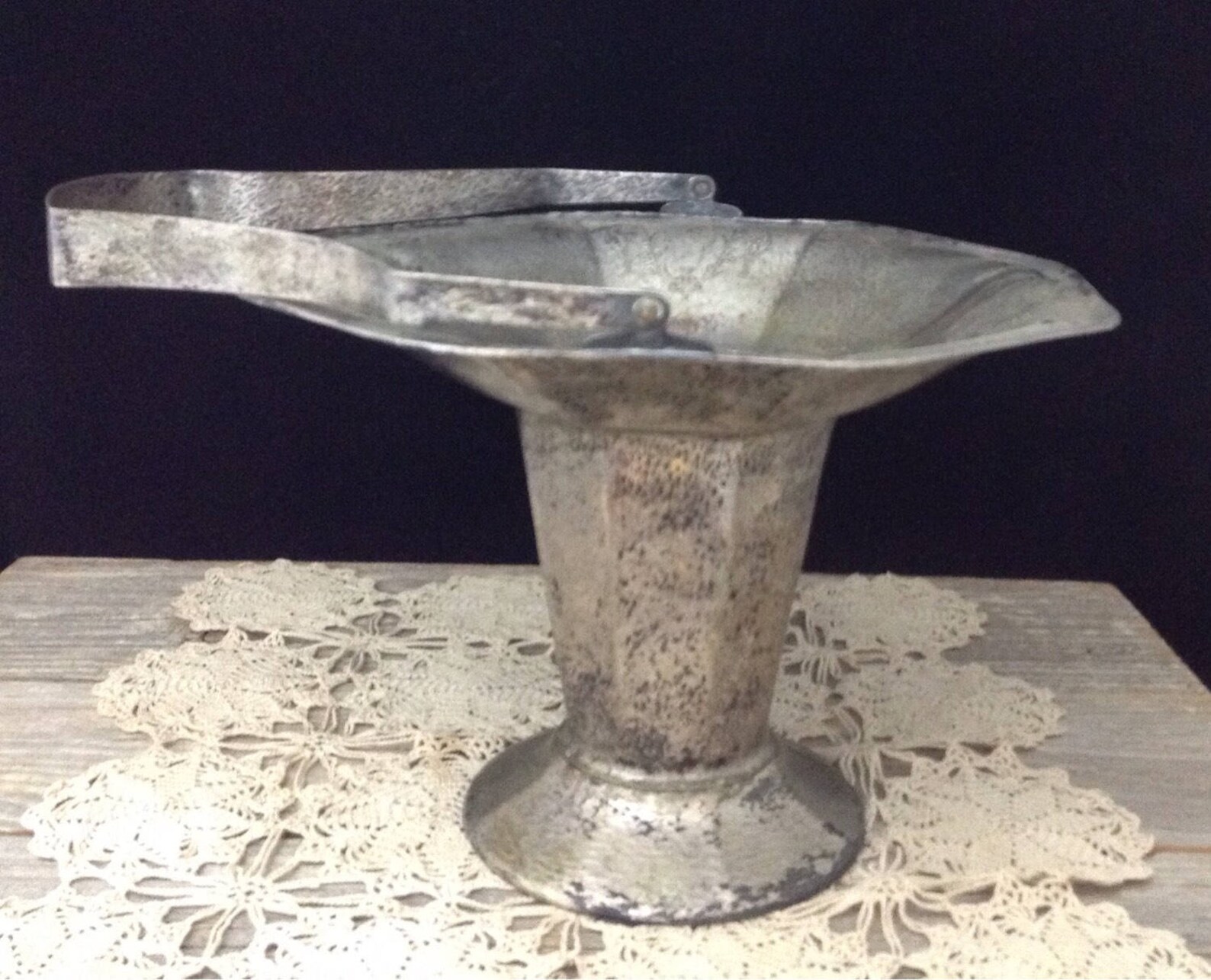 Homan Plate Silver Basket Antique Basket Bridal Basket Art - Etsy