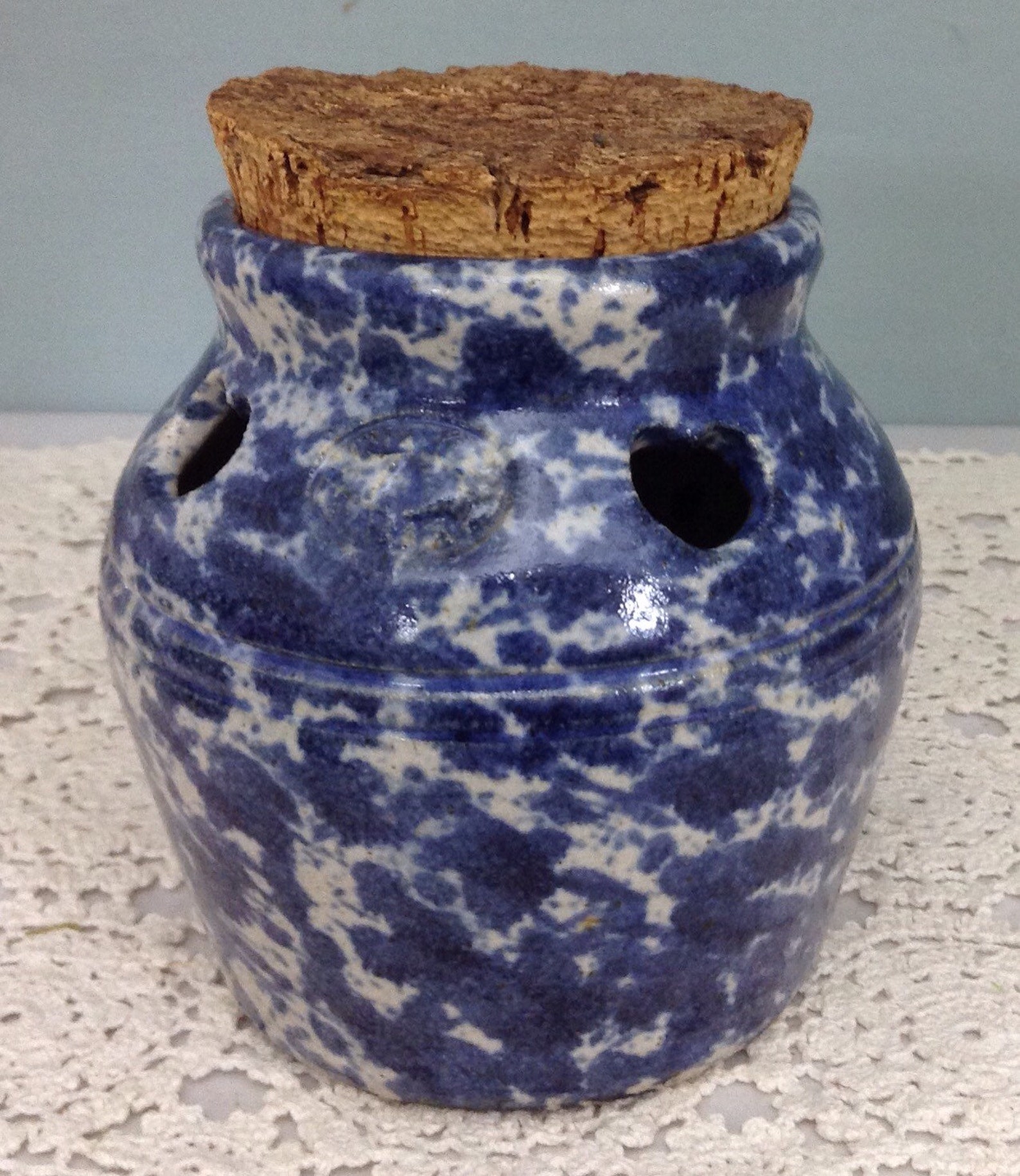Salt Glaze Pottery Jar Potpourri Jar Potpourri Bowl Pottery - Etsy