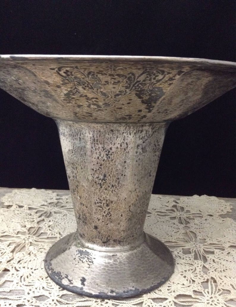 Homan Plate Silver Basket Antique Basket Bridal Basket Art - Etsy