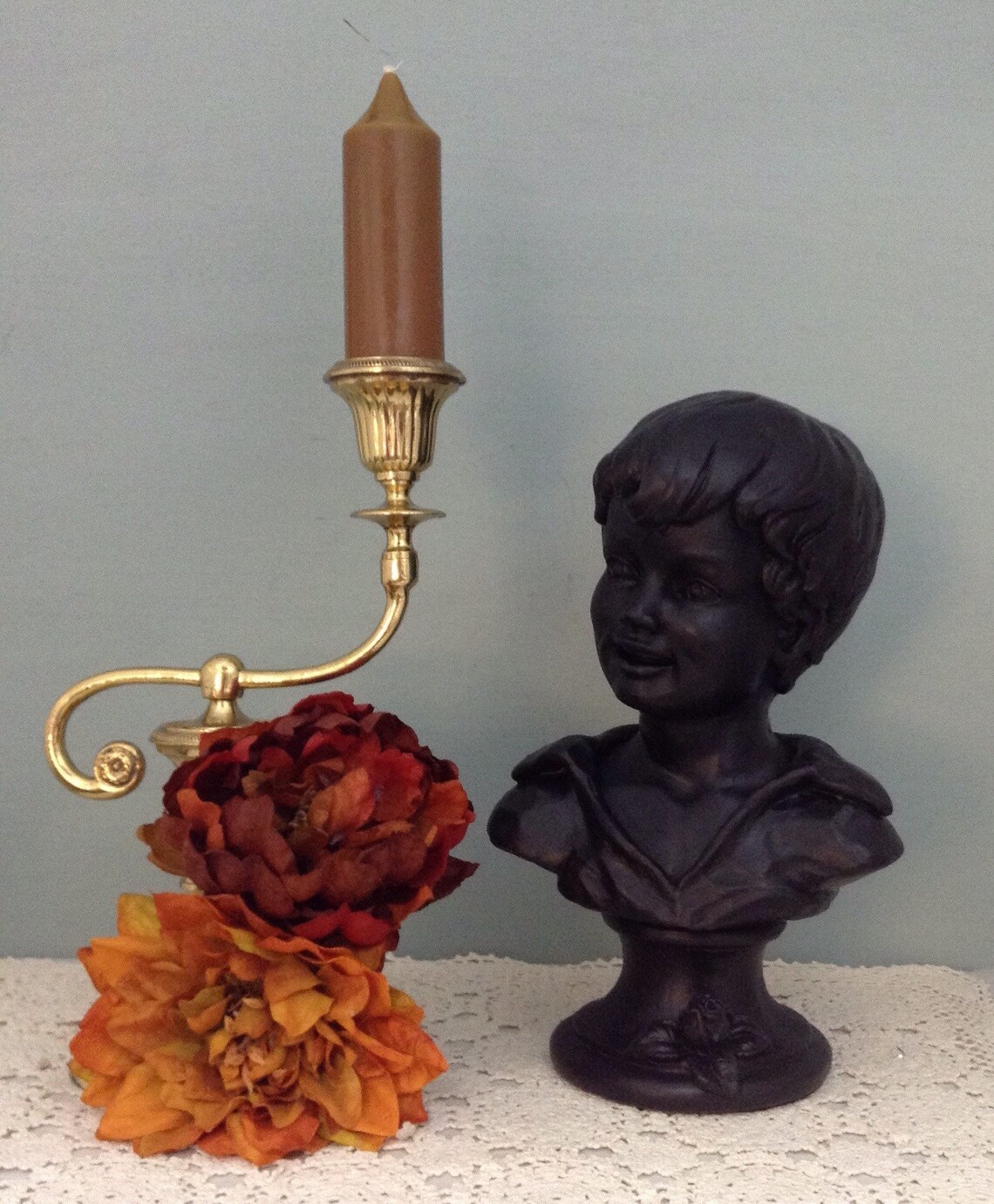 Children Bust Pair Boy Child Bust Girl Child Bust Black Bust - Etsy