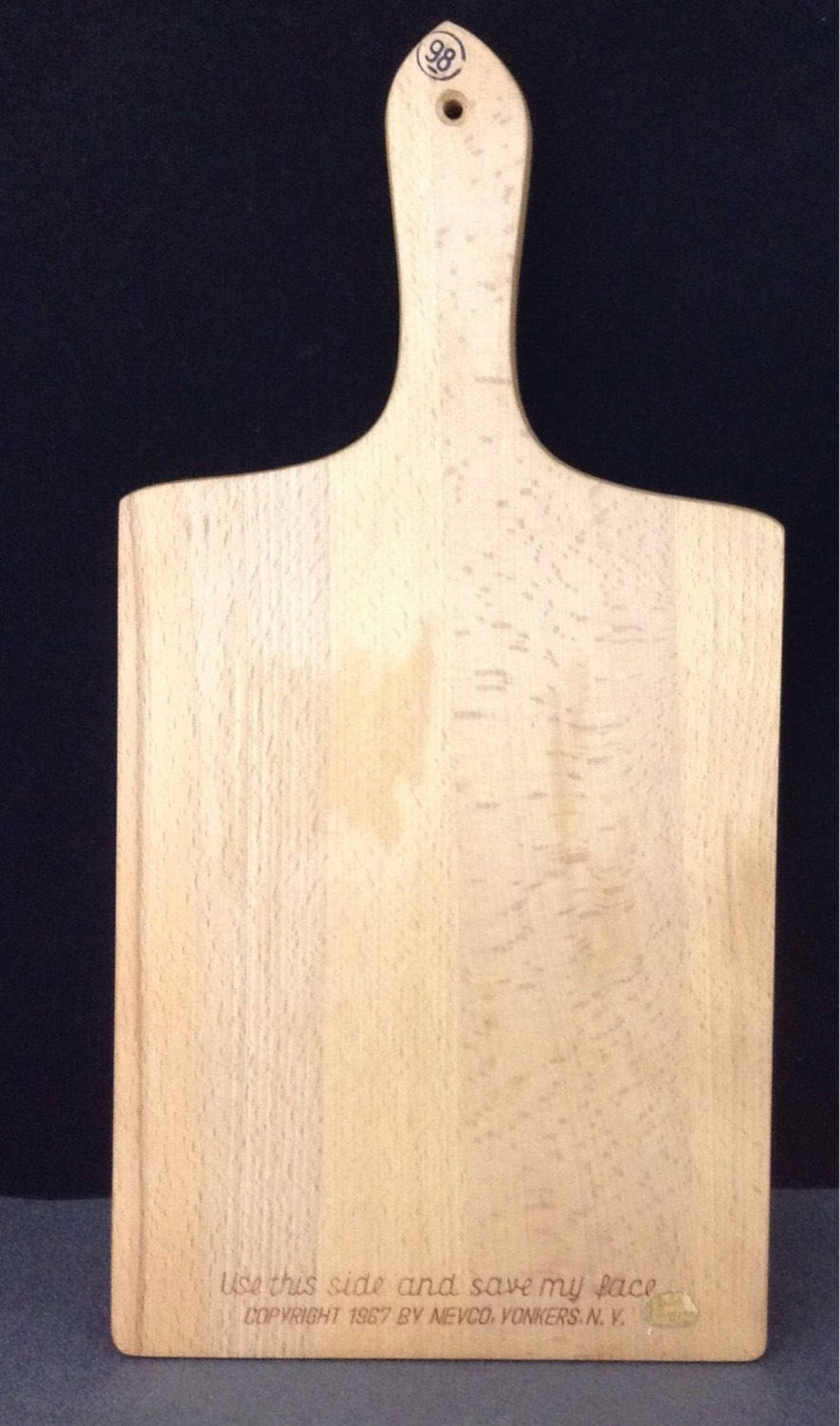 Vintage Wood Cutting Board Kitsch Kitchen Decor Kitsch Wall | Etsy