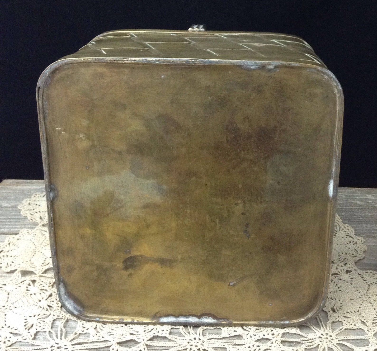 Large Brass Basket Brass Planter Brass Wedding Basket Fruit - Etsy