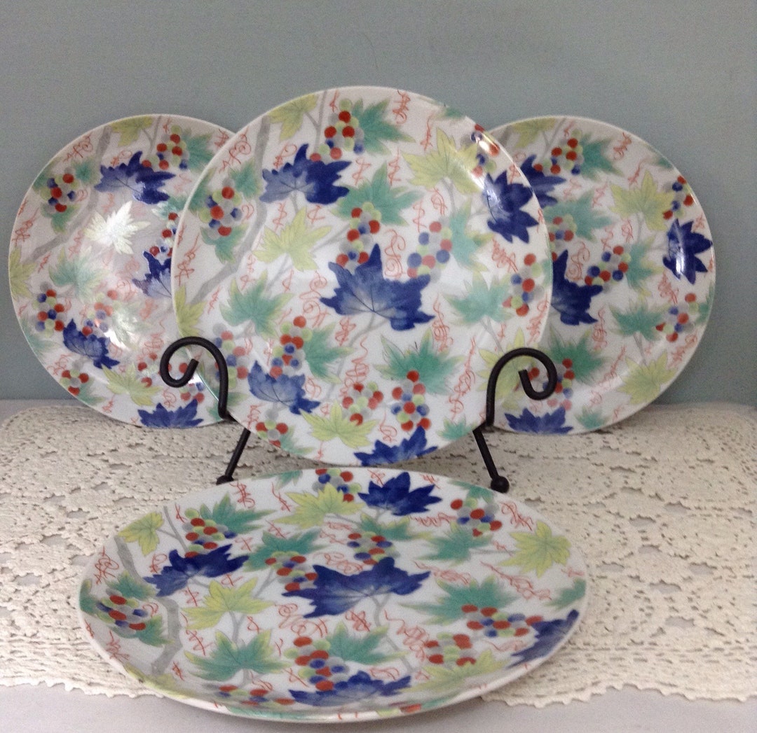 Mann Porcelain Decorative Plate Set Dynasty Porcelain Plate - Etsy